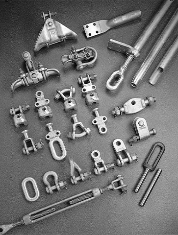 Hardware, fittings and OPGW